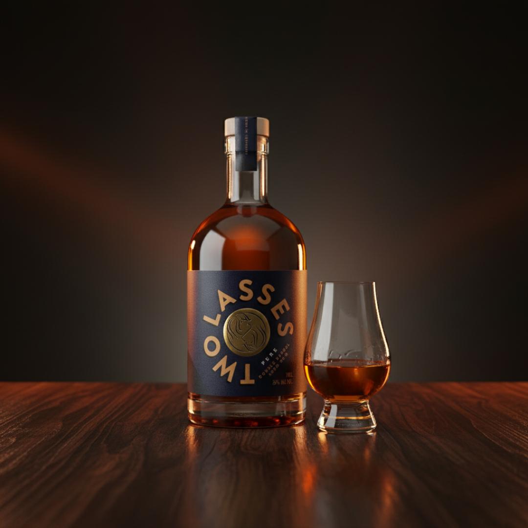 Taste Our Double Barrel Aged Rum | Two Lasses Spirits